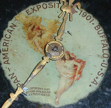 George Glazer Gallery - Pan American Novelty Clock with Map Image ...