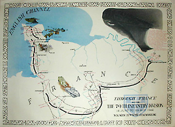 George Glazer Gallery - Antique Maps - Set of Four World War II ...