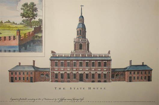 George Glazer Gallery - Antique Maps - An East Prospect of the City of ...