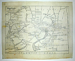 George Glazer Gallery - Antique Maps - 3 Pen and Ink Historical Maps of ...
