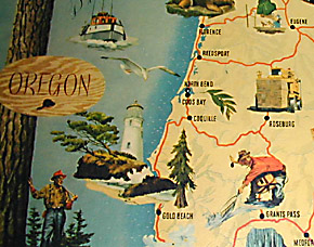 George Glazer Gallery - Antique Maps - Huge Pictorial Historical Map of ...