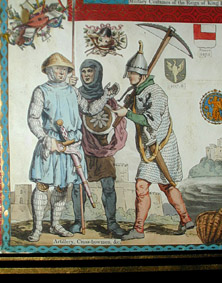 George Glazer Gallery - Antique Prints - Knight and Medieval Costume ...