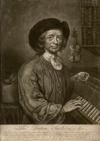 George Glazer Gallery - Antique Prints - Thomas Britton, The Musical ...