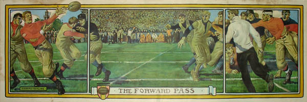 George Glazer Gallery - Antique Prints - The Forward Pass Hibberd V.B ...