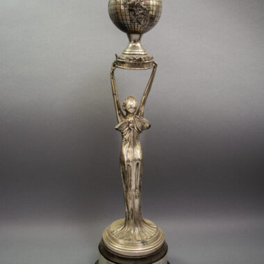 Transportation, Aviation, Trophy with Globe and Airplane, Women ...
