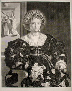 Portrait, Lucrezia Borgia, Antique Print, 18th Century (Sold) | George ...