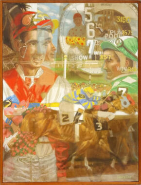 Sporting Art, Horses, Racing, Bill Shoemaker, Famous Jockey, Douglas ...