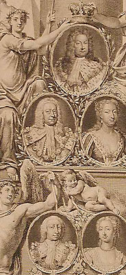 Portrait, British Monarchs, Kings and Queens, London, 1747 (Sold ...