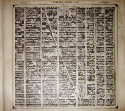 Maps, New York City, Aerial, Hamilton Map Service, Antique Photographs ...