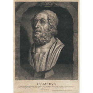Portrait, Mezzotint, Peter Paul Rubens, Ancient Philosophers, Set of 4 ...