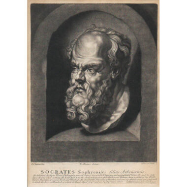 Portrait, Mezzotint, Peter Paul Rubens, Ancient Philosophers, Set of 4 ...