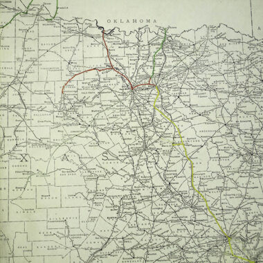 Map, Rock Island Line Railroad, President's Custom Boxed Set of 15 ...