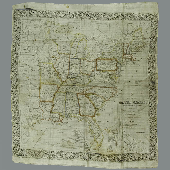 Map Of Us In 1840 - Map