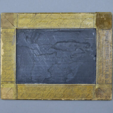 History, Education, School Classroom Slate, Boston, Antique, c. 1860-70 ...