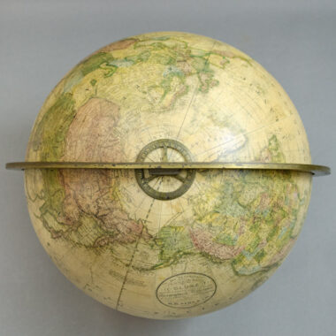 Globe, American, Franklin, HB Nims, Terrestrial World, 12-Inch Table ...